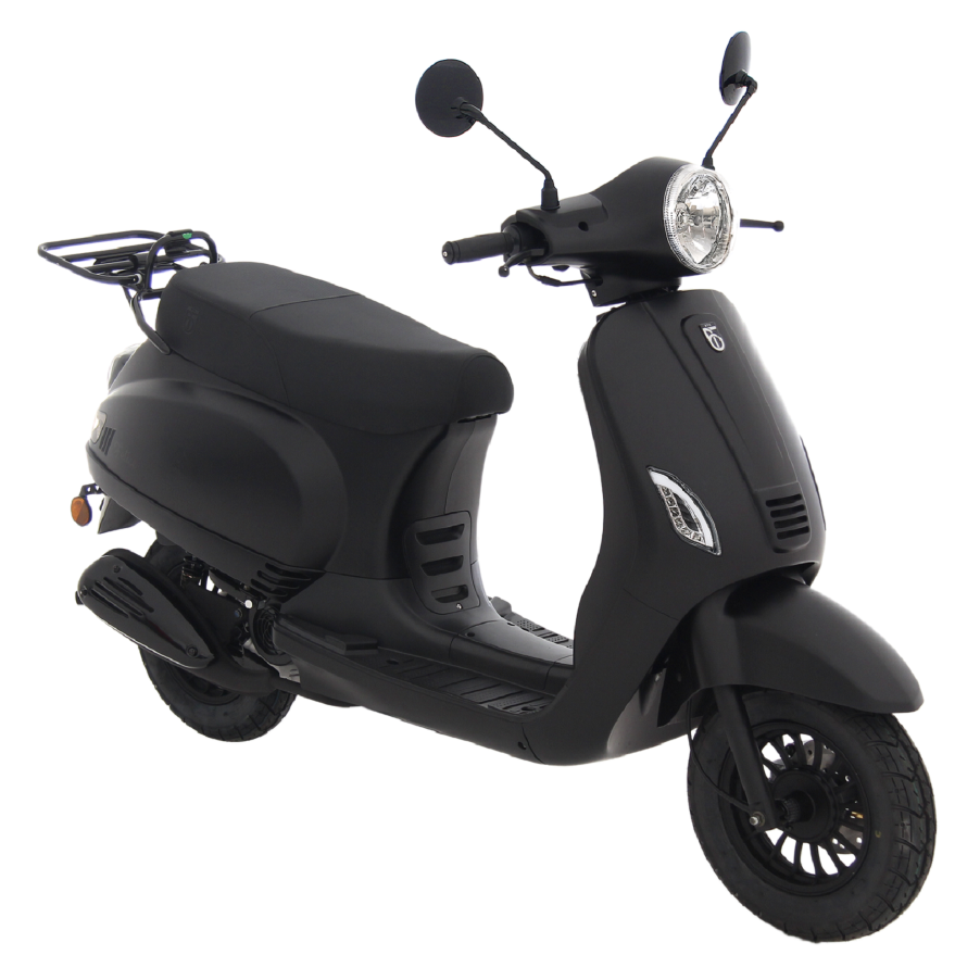 BTC Riva Felice mat zwart euro5 – Scootermotive