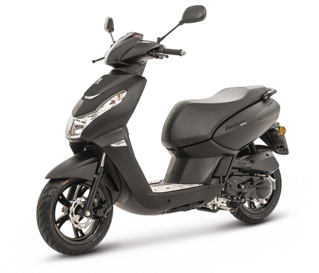 Peugeot Kisbee Black Edition E5 Matt Black - Scootermotive